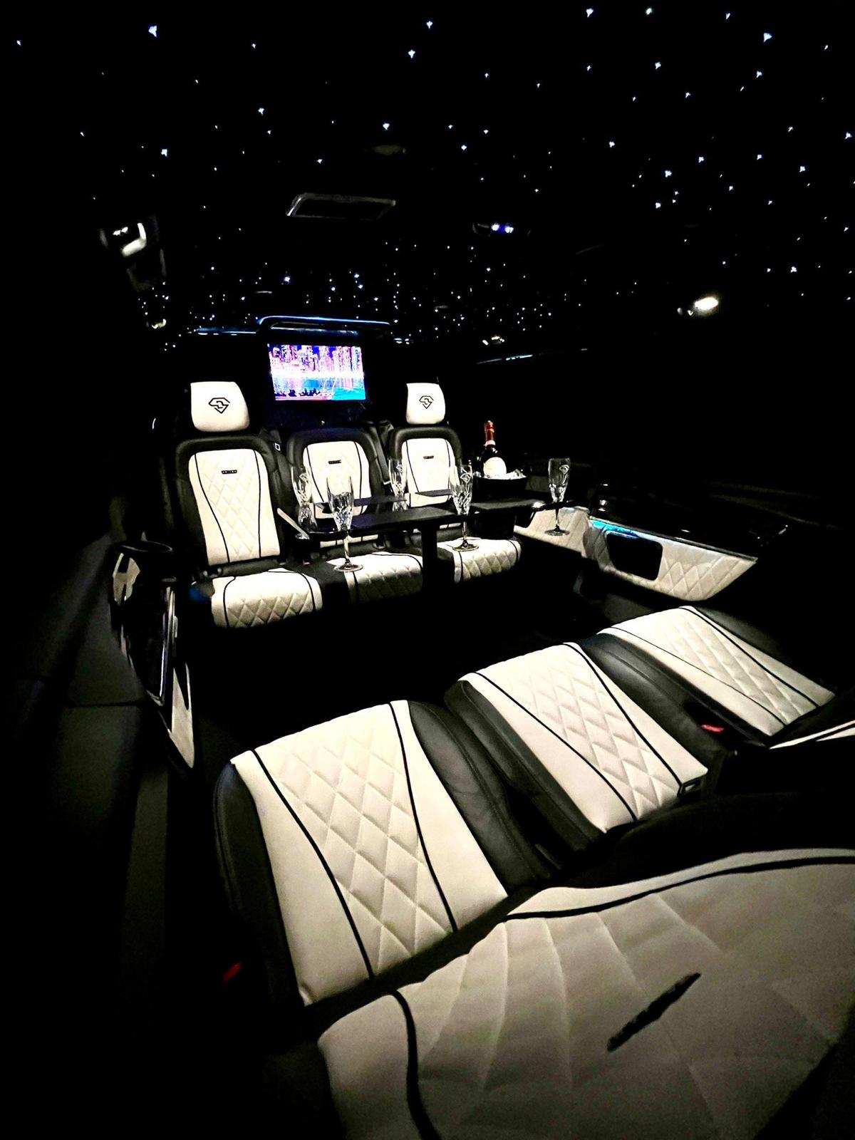 Experience the Luxury of Mercedes V-Class in Windy Nook | Top Car Hire