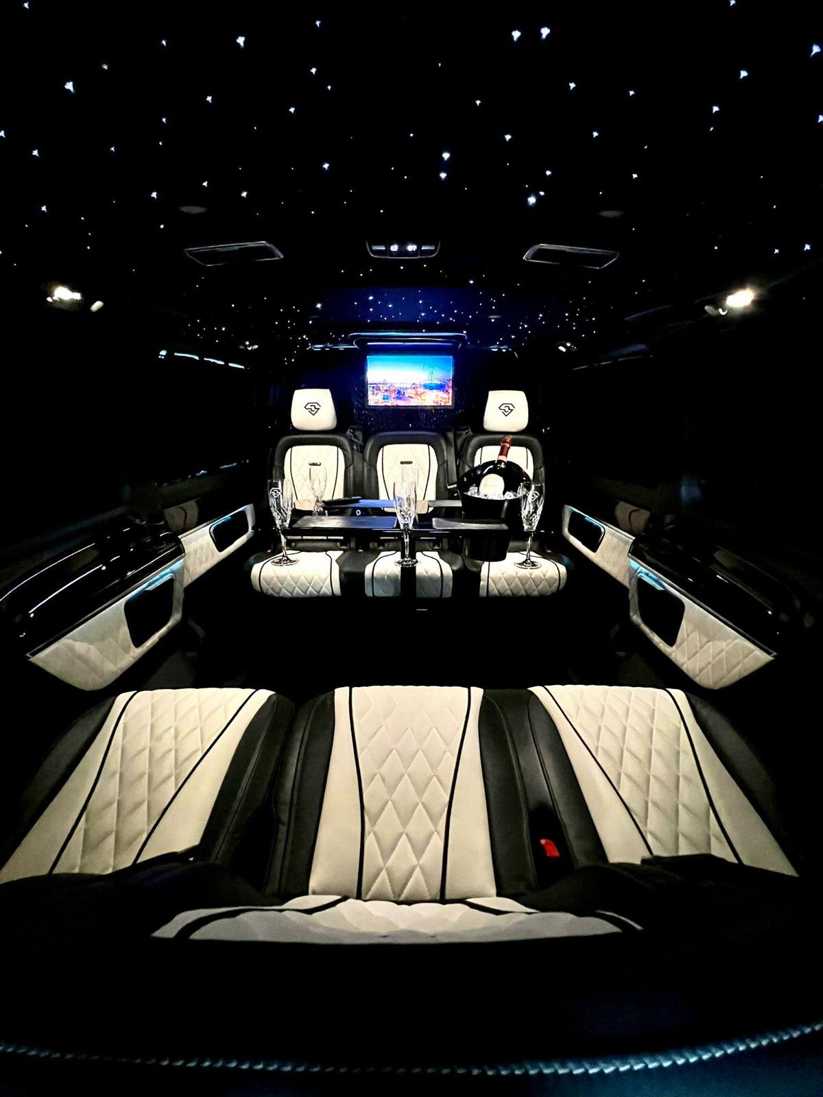 Discover UK Group Travel Luxury with the Mercedes V-Class